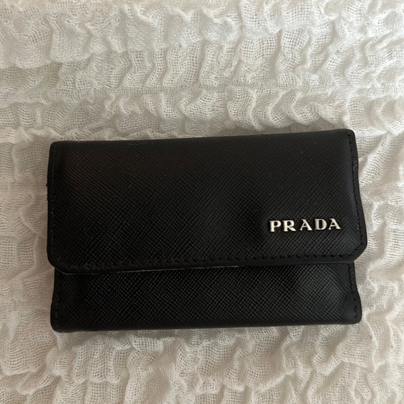 Prada | Bags | Authentic Prada Key Wallet | Poshmark